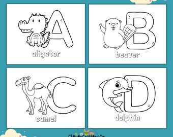 ABC Coloring Pages Alphabet Colouring Pages Printable Homeschool ...