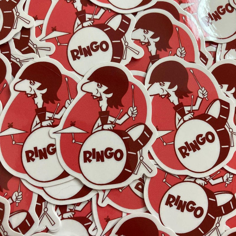 The Beatles Cartoon - Etsy