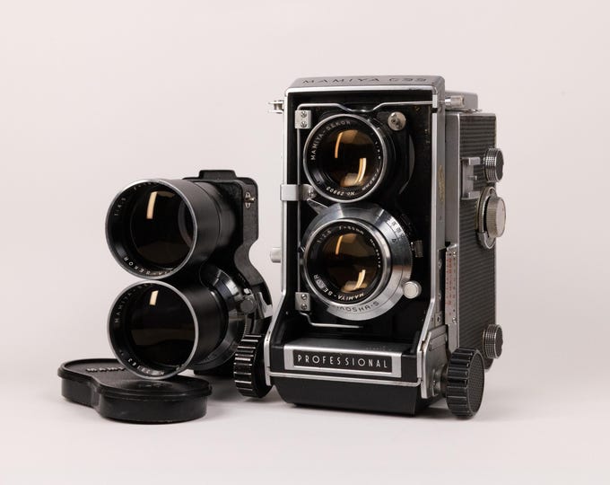 Mamiya C33 Medium Format Film Camera W/ 80mm & 180mm Lenses! - Etsy
