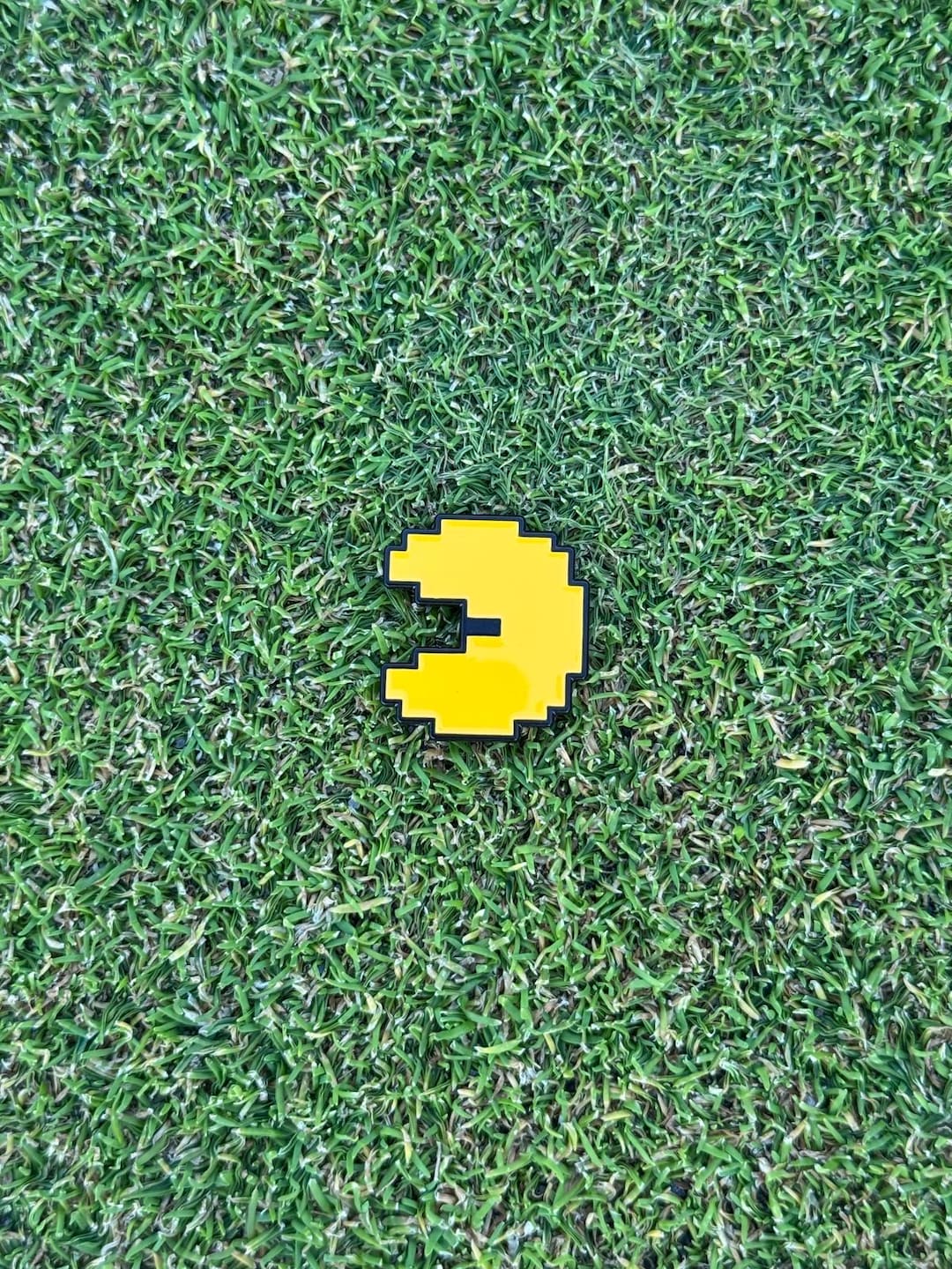 PACMAN Inspired 8 Bit PAC-MAN - Ball Marker - Etsy