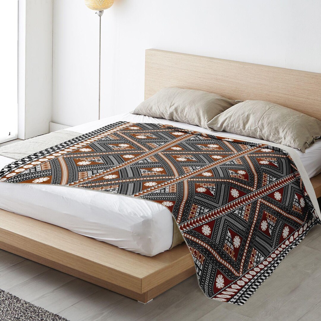 Fiji Masi Microfleece Blanket: Soft Plush Throw - Etsy