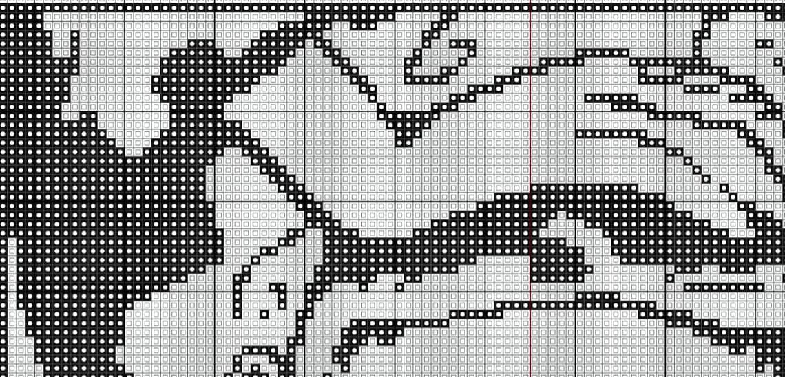 Luffy Gear 5 Wanted Poster Graphgan Pattern: Crochet Blanket (SVG Graph ...