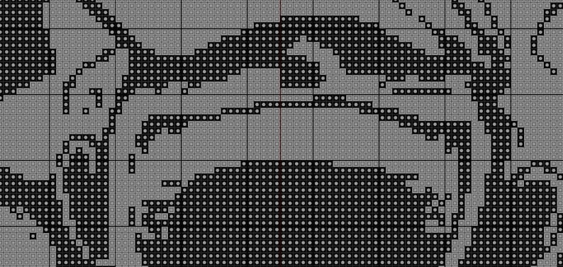 Luffy Gear 5 Wanted Poster Graphgan Pattern: Crochet Blanket (SVG Graph ...