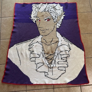 Astarion Crochet Blanket (pattern Only) - Etsy
