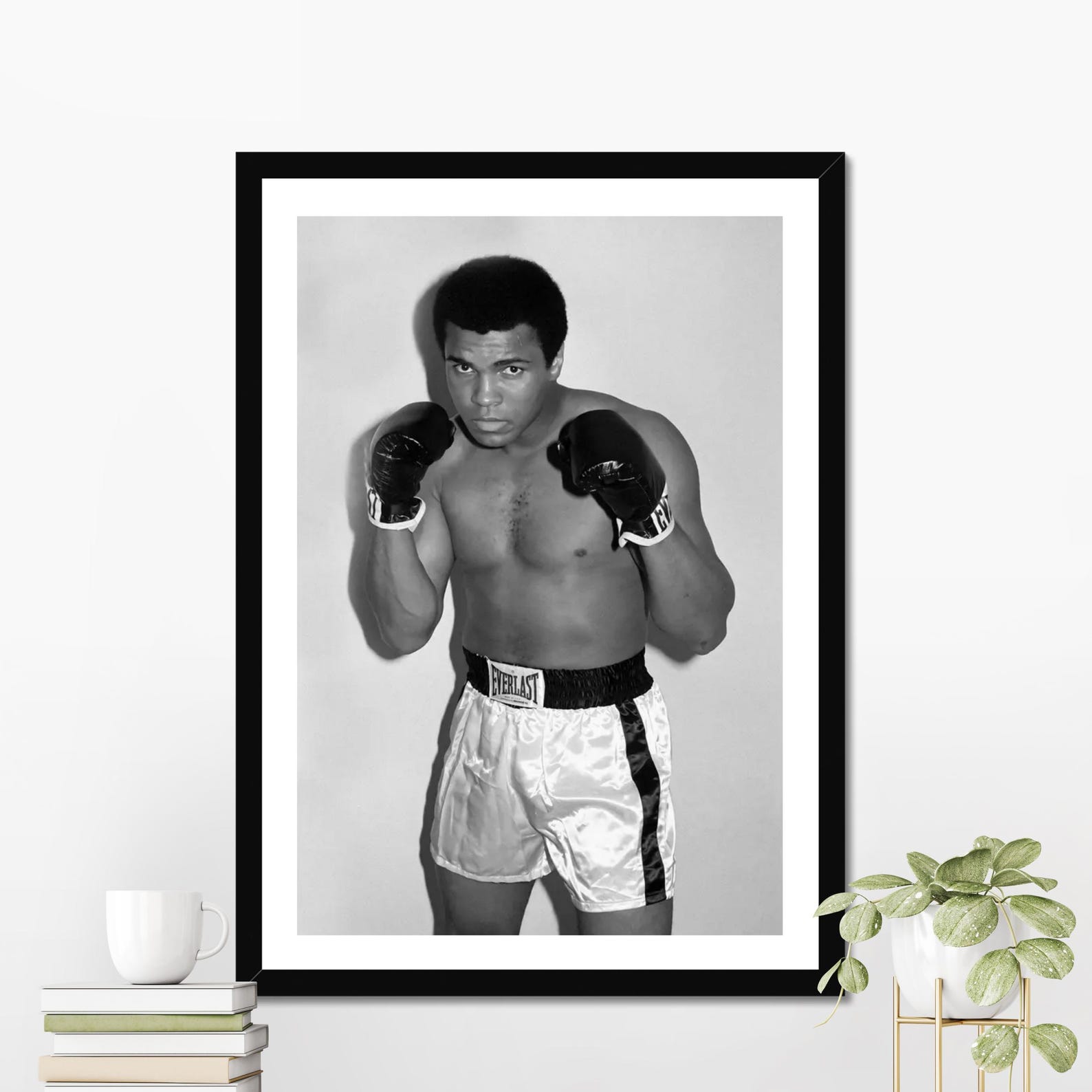 Póster de Muhammad Ali, póster de boxeo, arte mural inspirador, póster ...