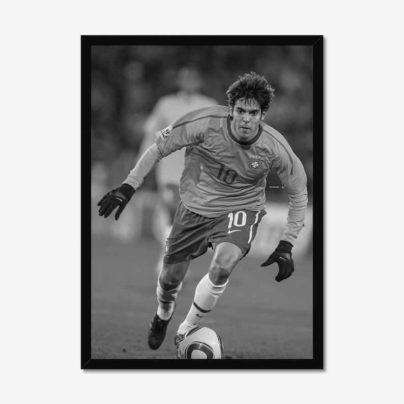 Kaka Poster, Kaka Wall Art, Football Poster, Soccer Wall Art, Gift for ...
