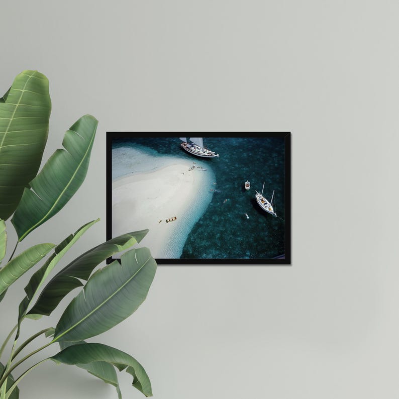 Slim Aarons Stocking Island Bahamas Caribbean Print, Gallery Grade Wall ...