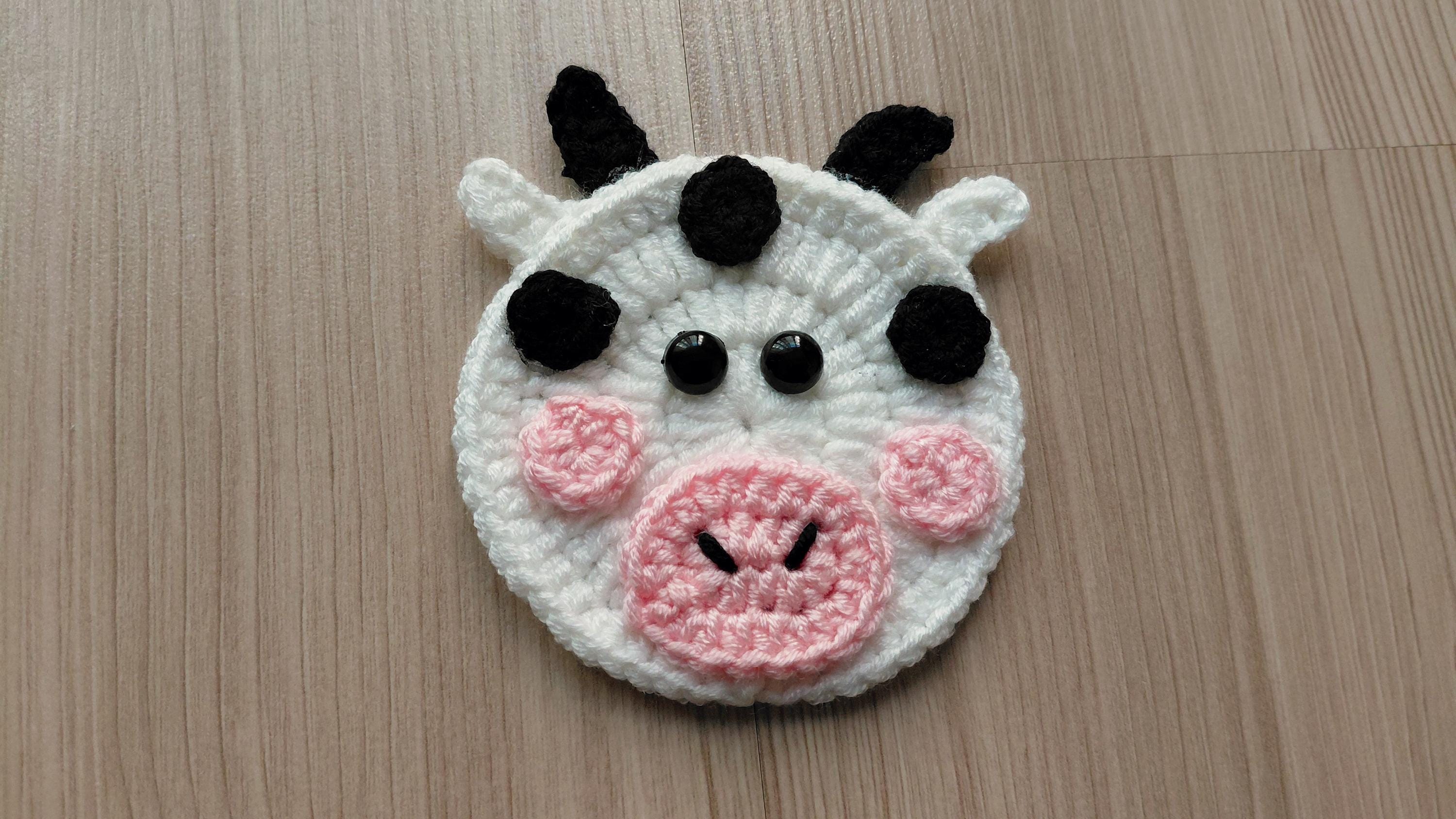 Crochet Animal Face Applique Pattern – Baby Applique Set (PDF Download ...