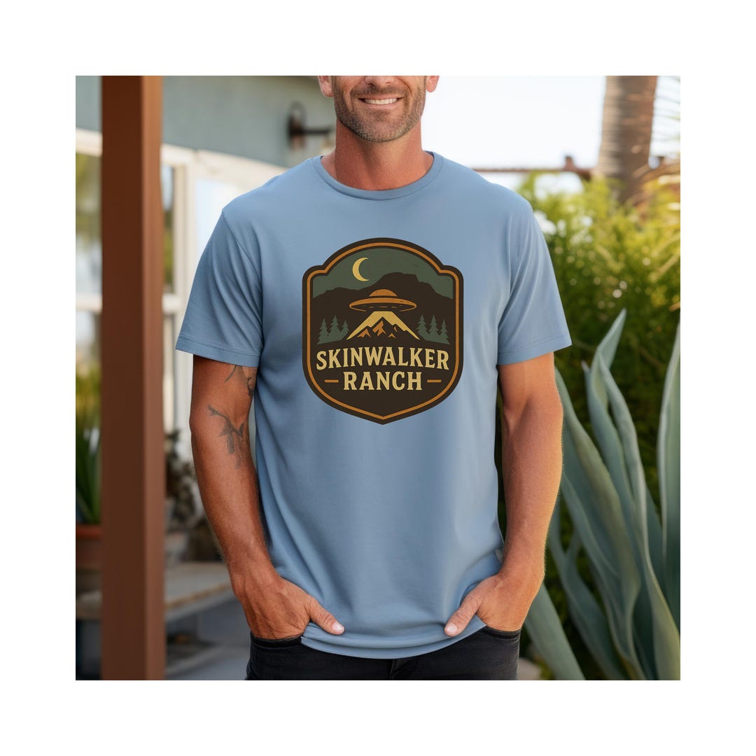 UFO Skinwalker Ranch T-shirt, Extraterrestrial Graphic Tee - Etsy