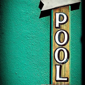 Wooden Pool Sign Game Room Decor Home Bar Decor Pool House | Etsy