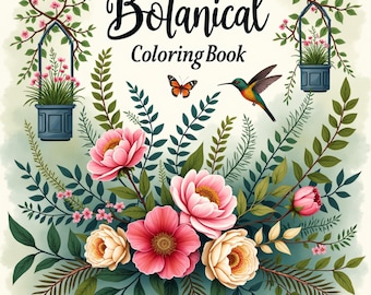 Nature Inspired Floral Mandala Coloring Pages for Adults Printable 24 ...