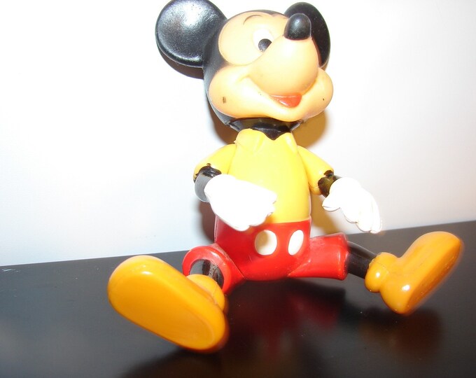 Poseable Mickey Mouse Figure - Etsy