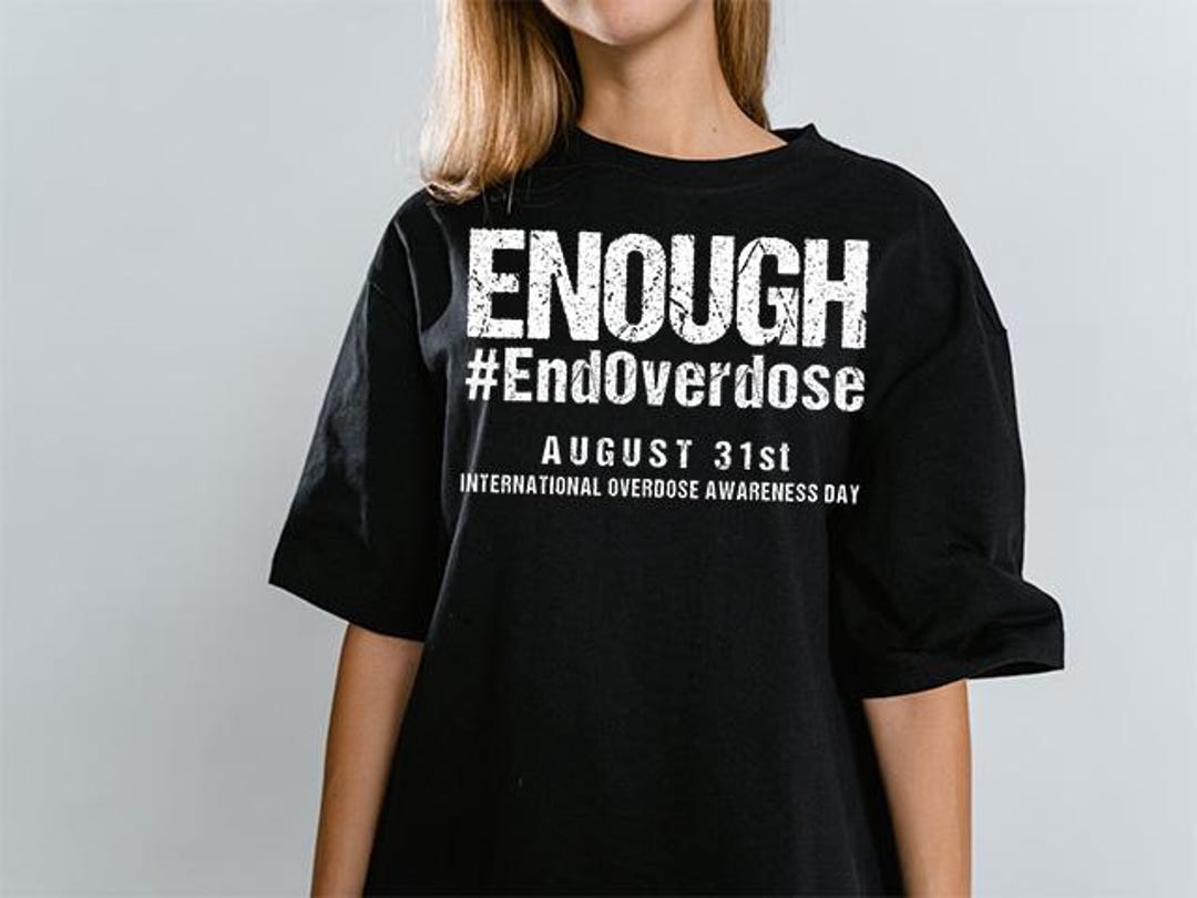 Overdose Awarenes Png, Enough Overdose Png, Addiction Awareness ...