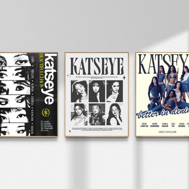 Katseye Poster Prints - Etsy