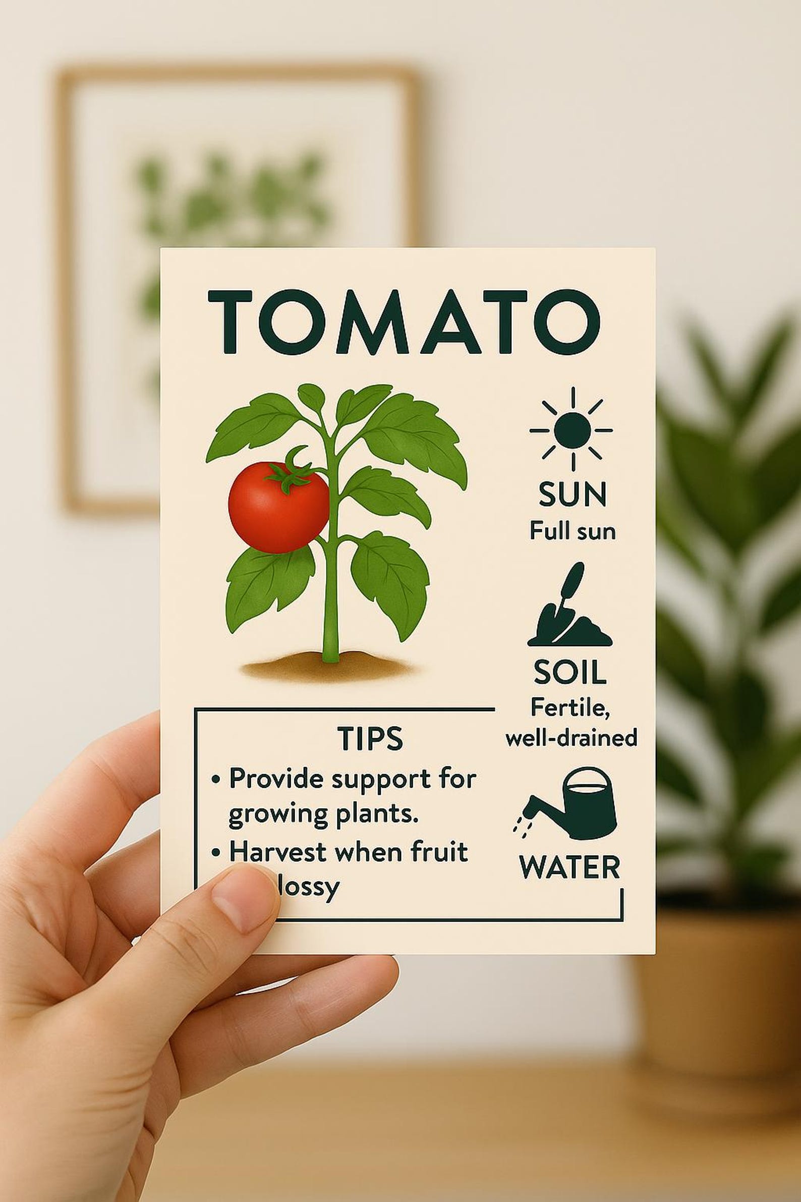 10 Essential Vegetable Growing Cards – Printable Gardening Guide ...