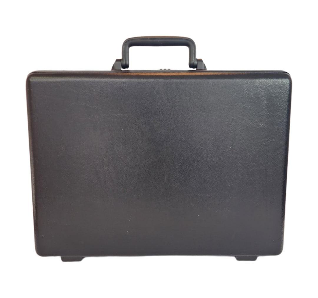 Vintage Samsonite Hard Shell Omega II Black Briefcase - Etsy