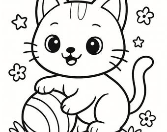 dog coloring pages cartoon cat de colorat