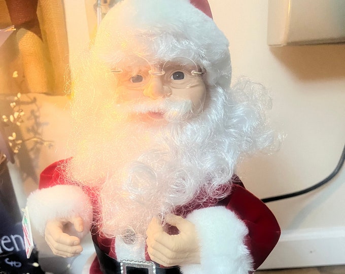 Made for Sears Stores. Animated Santa Claus, Letters to Santa. the ...