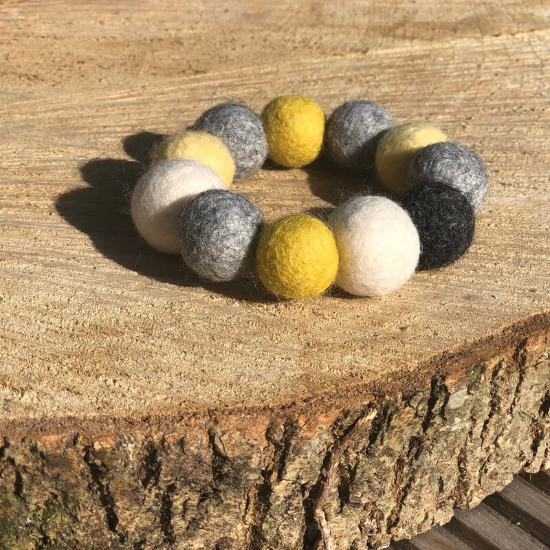 Wool Bracelet - Etsy