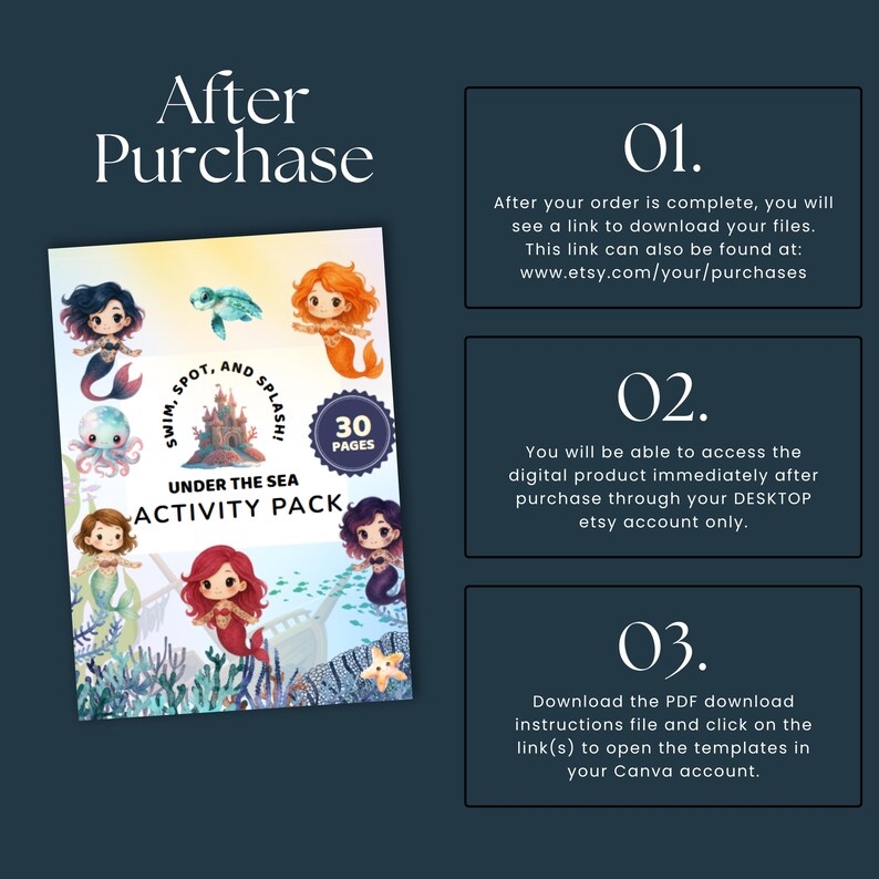 Under the Sea Activity Pack for Kids, Ocean Worksheets (digital ...