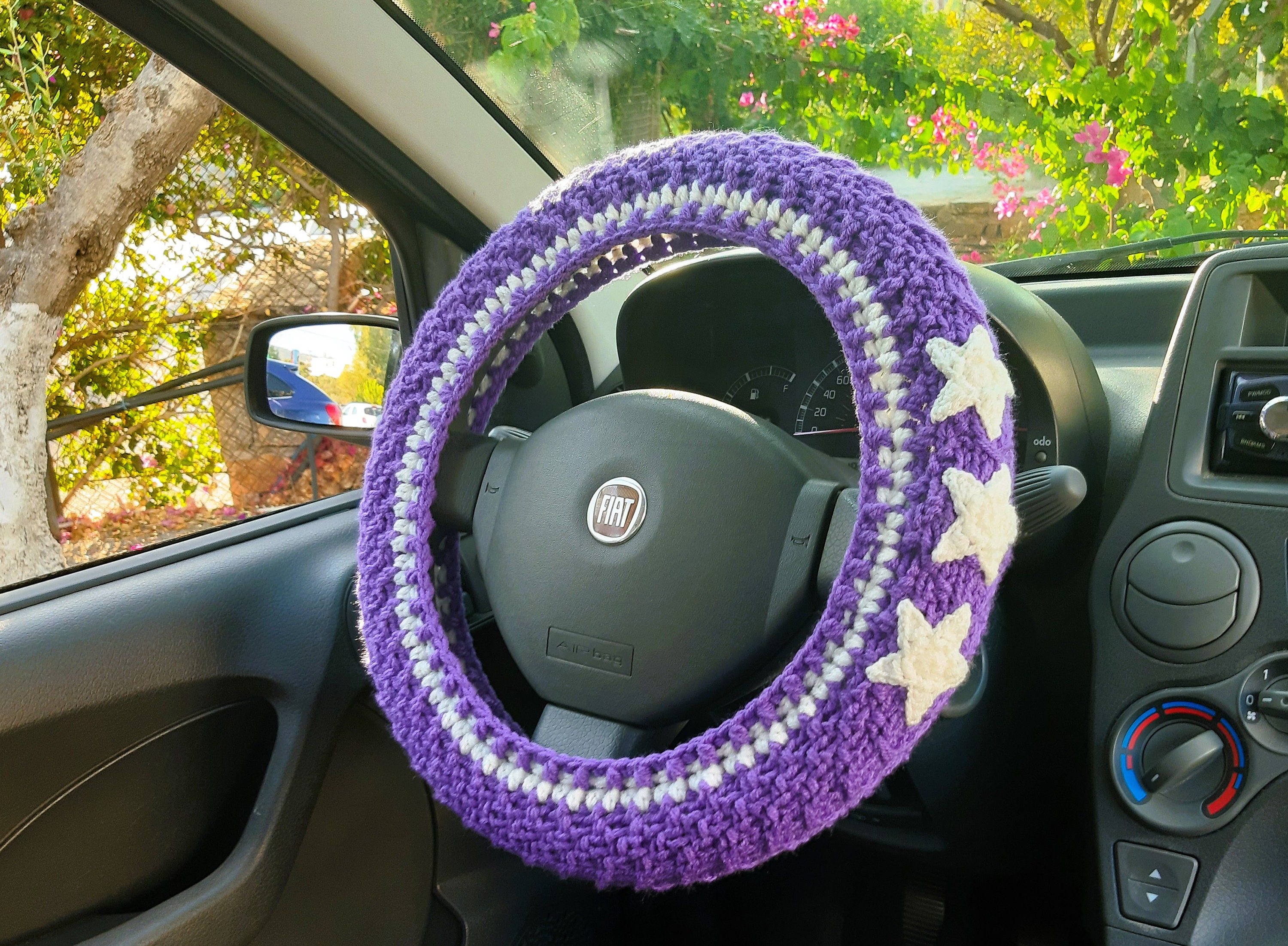 Purple Steering Wheel Cover Seat Belt Cover Car Wheel Cover Car Accessories for Teens Etsy