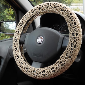 Wedding Car Accessories Boho Car Decor Steering Wheel Cover for Women ...
