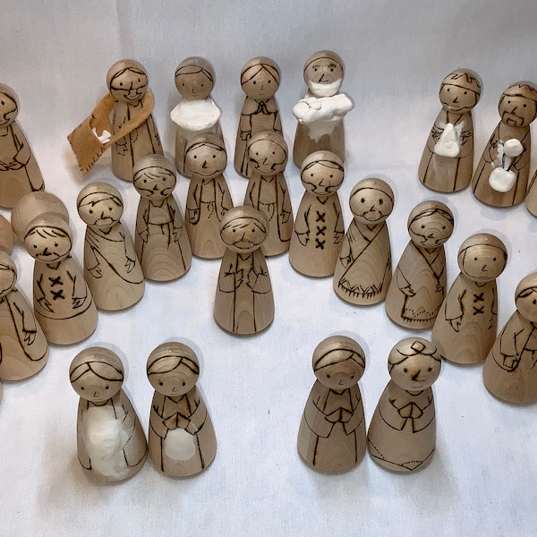 Cgs Figures Flight Into Egypt - Etsy