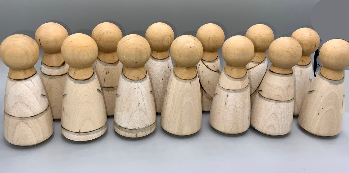 CGS Cenacle / Last Supper Figures Jesus and 12 Disciples FINISHED/WHITE ...