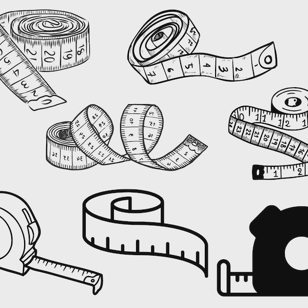 Tape Measure Svg - Etsy