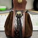 Viking Leather Pouch – Medieval Foldable Belt Bag - Etsy