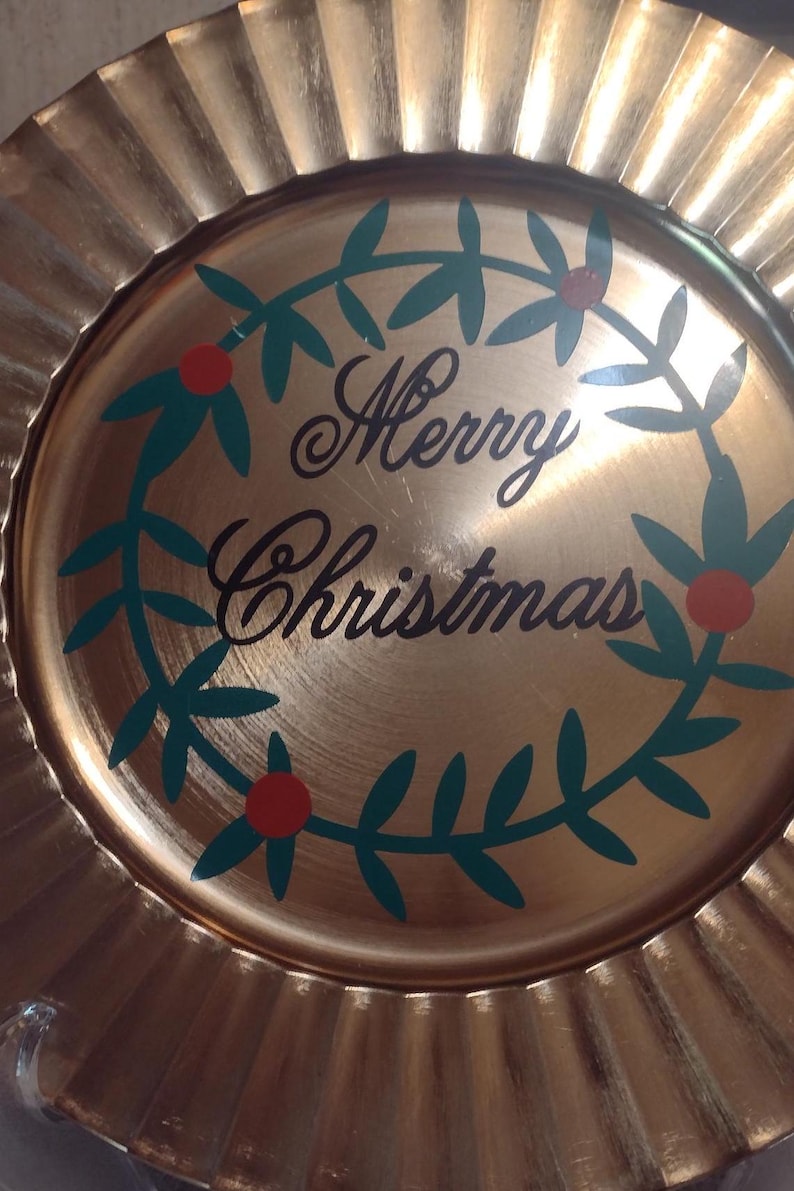 Merry Christmas Display Plate Home Decor Home Living Seasonal Decor ...