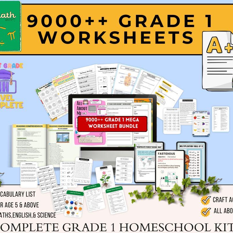 1 Grade Science Worksheet - Etsy