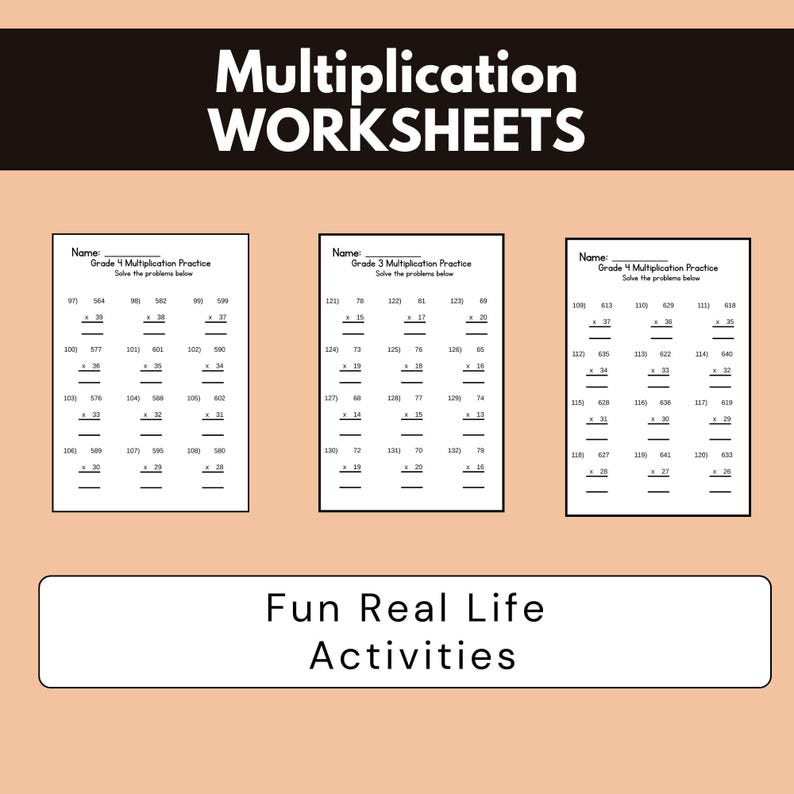 Multiplication Worksheets,printable Multiplying,practice Worksheets ...