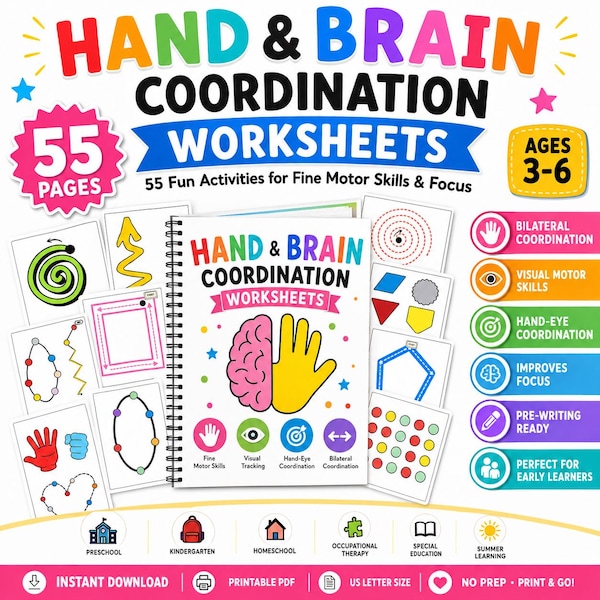 Neuro Kids Exercises - Etsy UK