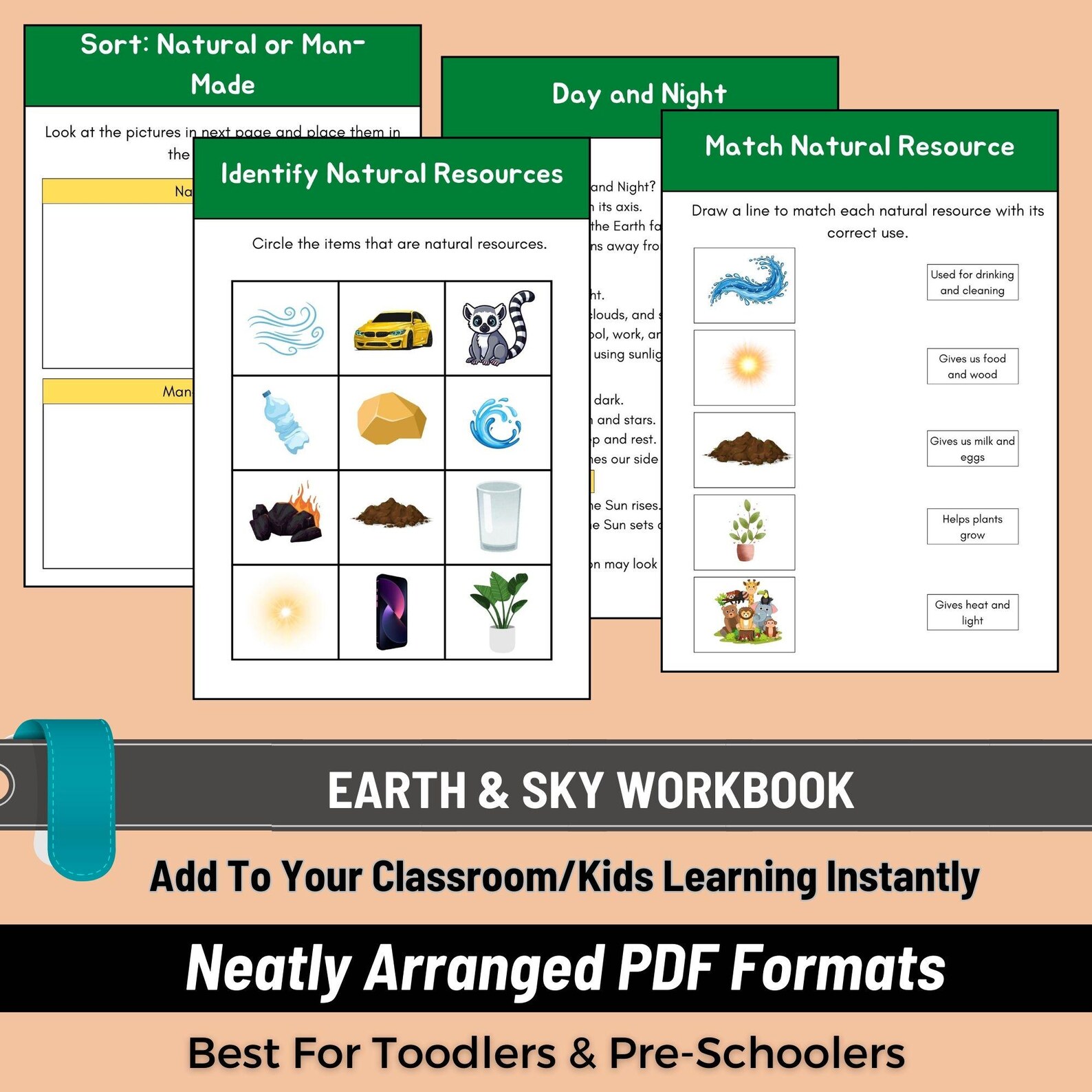 40+ Pages Earth & Science Worksheets for Kids,elementary Science ...