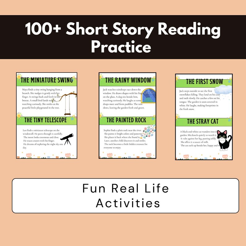 Reading Practice for Grade 1,sentence Ladder,reading Fluency,cvc ...
