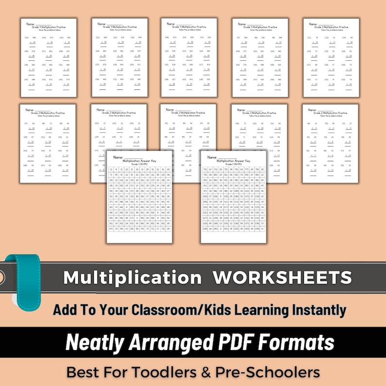 Multiplication Worksheets,printable Multiplying,practice Worksheets ...