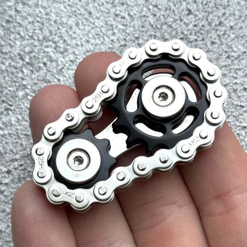 Rainbow Metal Fidget Spinners - Etsy