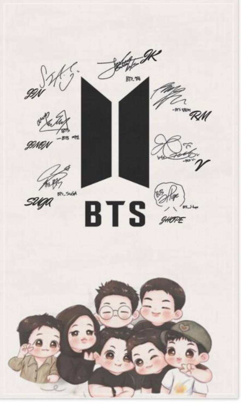 Phone Wallpaper , Printable BTS Poster , Digital Art for Fans,laptop ...
