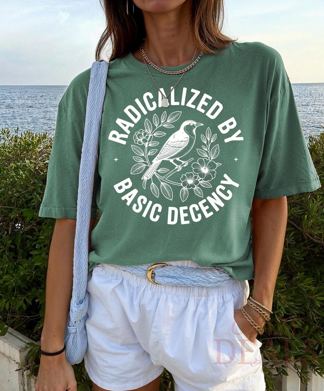 Vintage Radicalized by Basic Decency Shirt, Political Protest Shirt ...