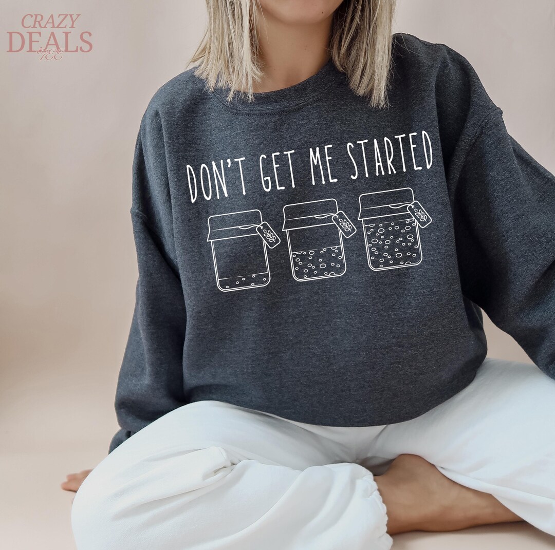Sourdough Gifts, Sourdough Starter Sweatshirt, Baking Sweater, Bread ...