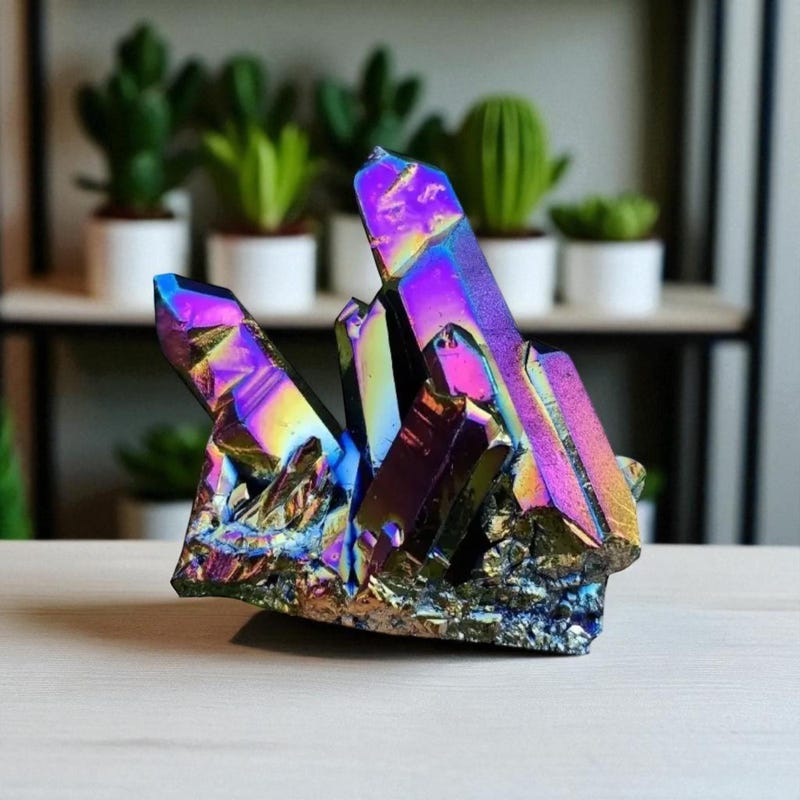 Titanium Quartz - Etsy