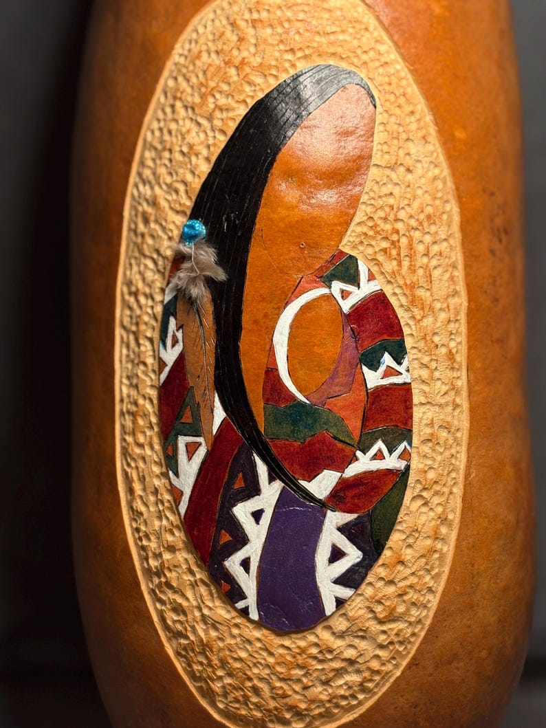Native American Gourd Art - Etsy
