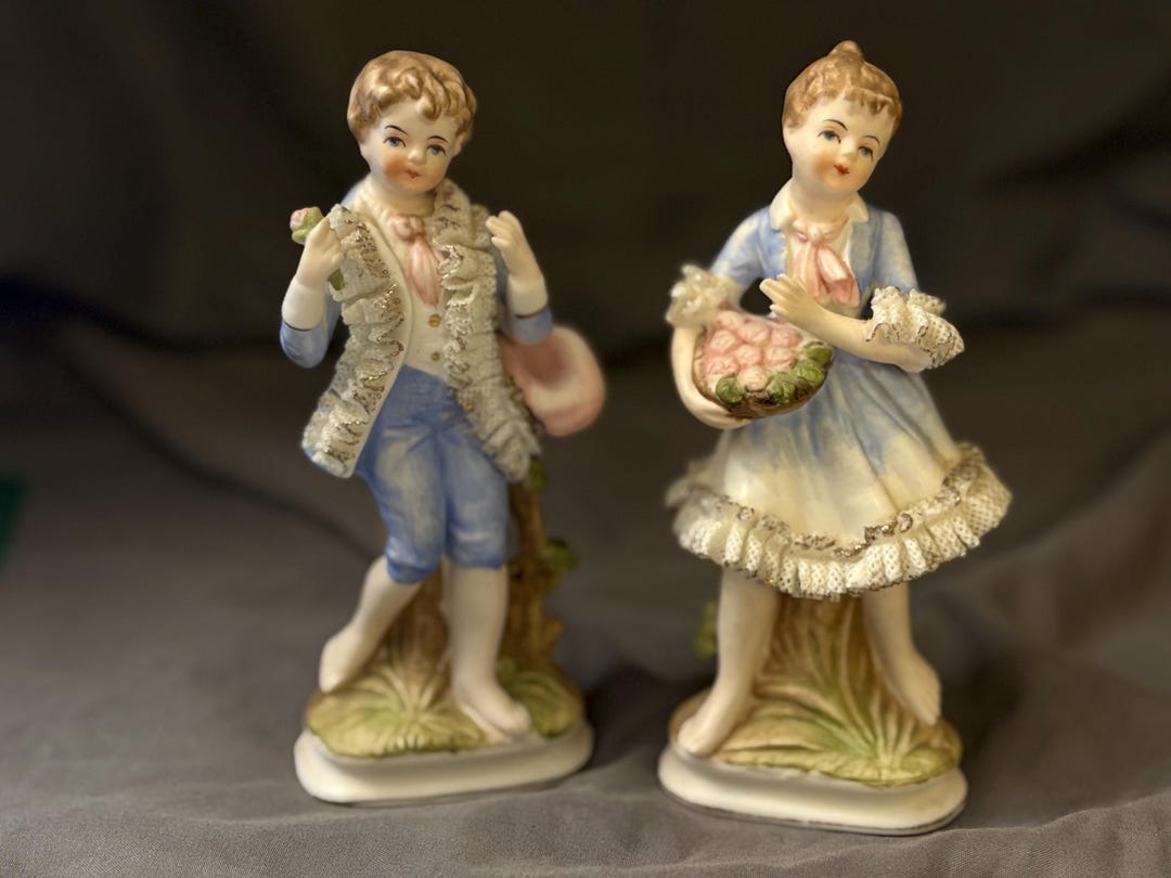 Enesco Porcelain Figurines - Etsy