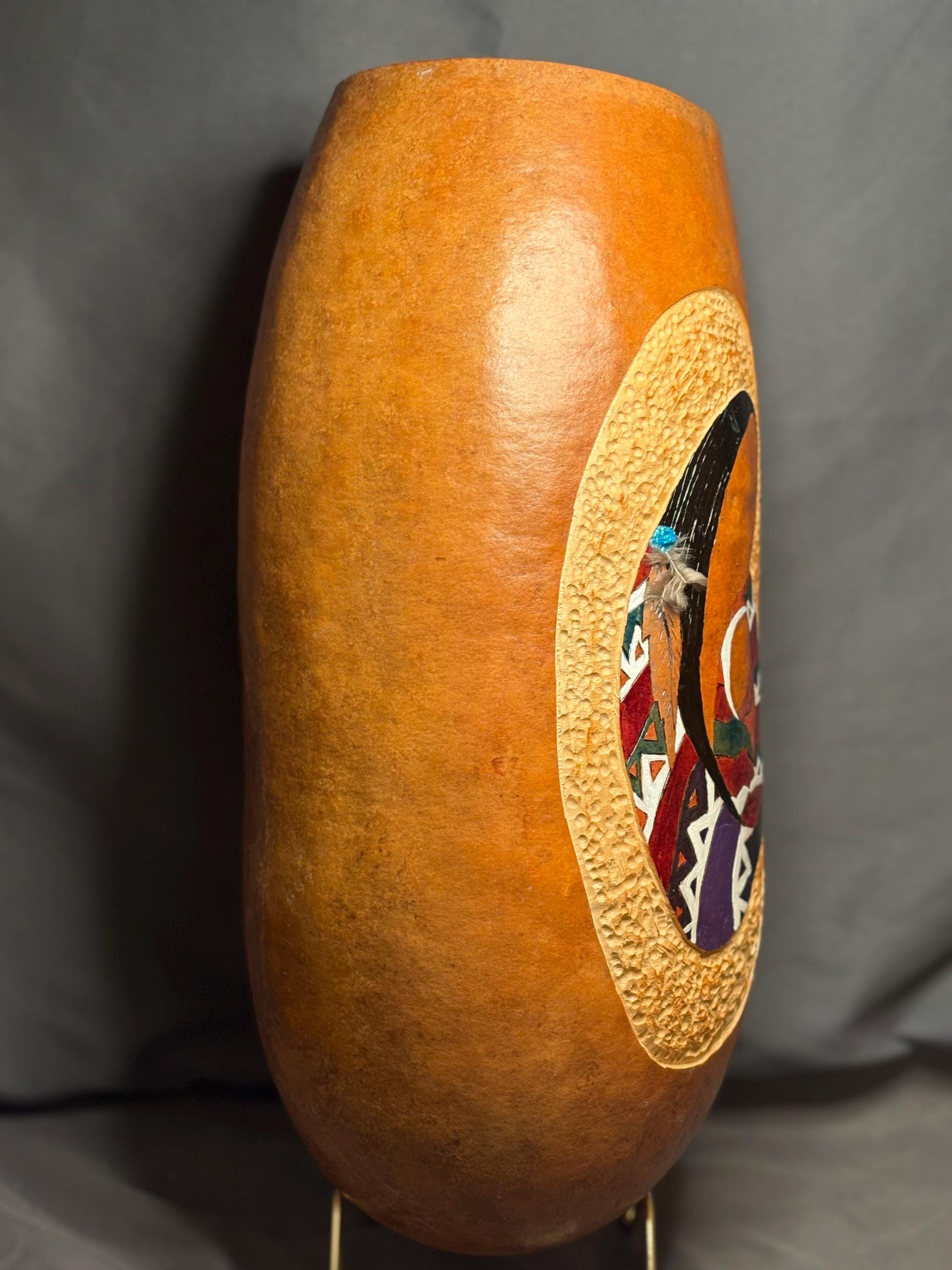 Native American Gourd Art - Etsy