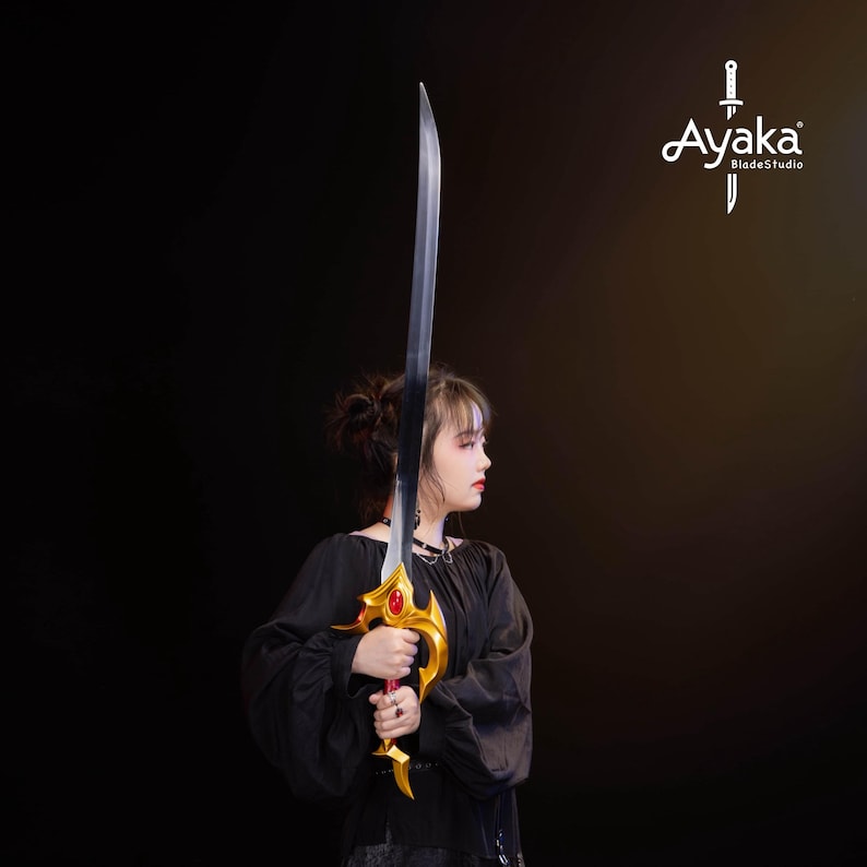 Cha Hae-in Sword 1:1 Scale Metal Blunt Replica, Solo Leveling ARISE ...