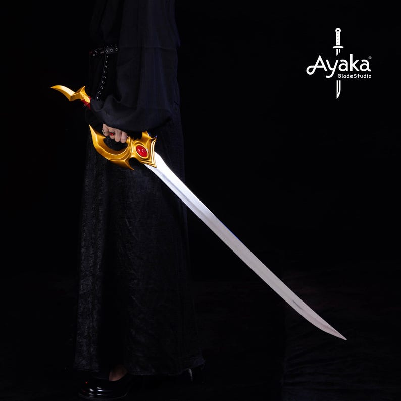Cha Hae-in Sword 1:1 Scale Metal Blunt Replica, Solo Leveling ARISE ...