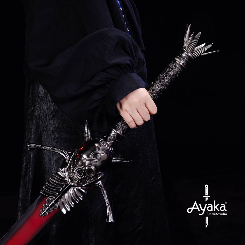 Dante's Rebellion Greatsword Life-size Replica, Devil May Cry, Gift for ...