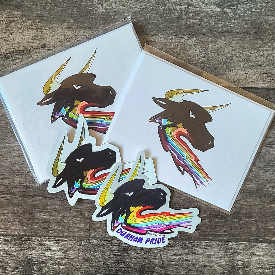 Bullcity Pride Decal Durham NC Sticker - Etsy