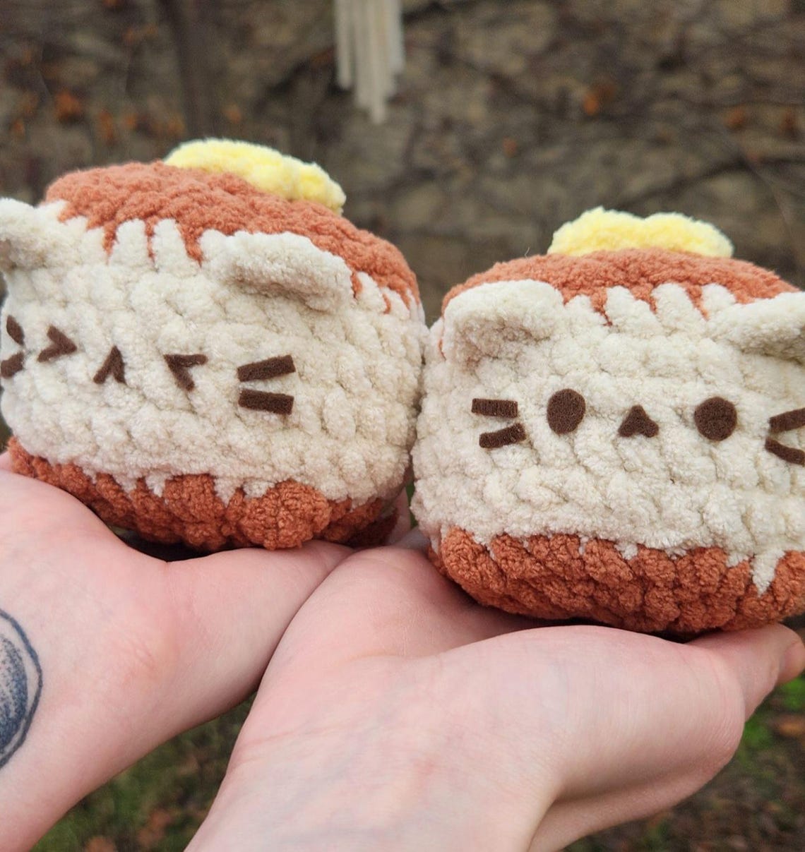 Souffle Kitty Cat Pancake Stack | Crochet | Amigurumi | Kawaii - Etsy